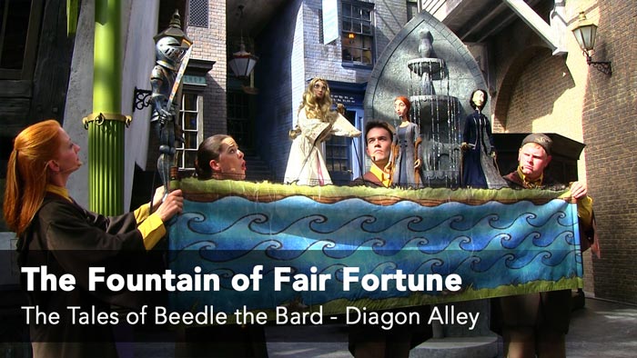 ‘The Fountain of Fair Fortune’ Show at Diagon Alley