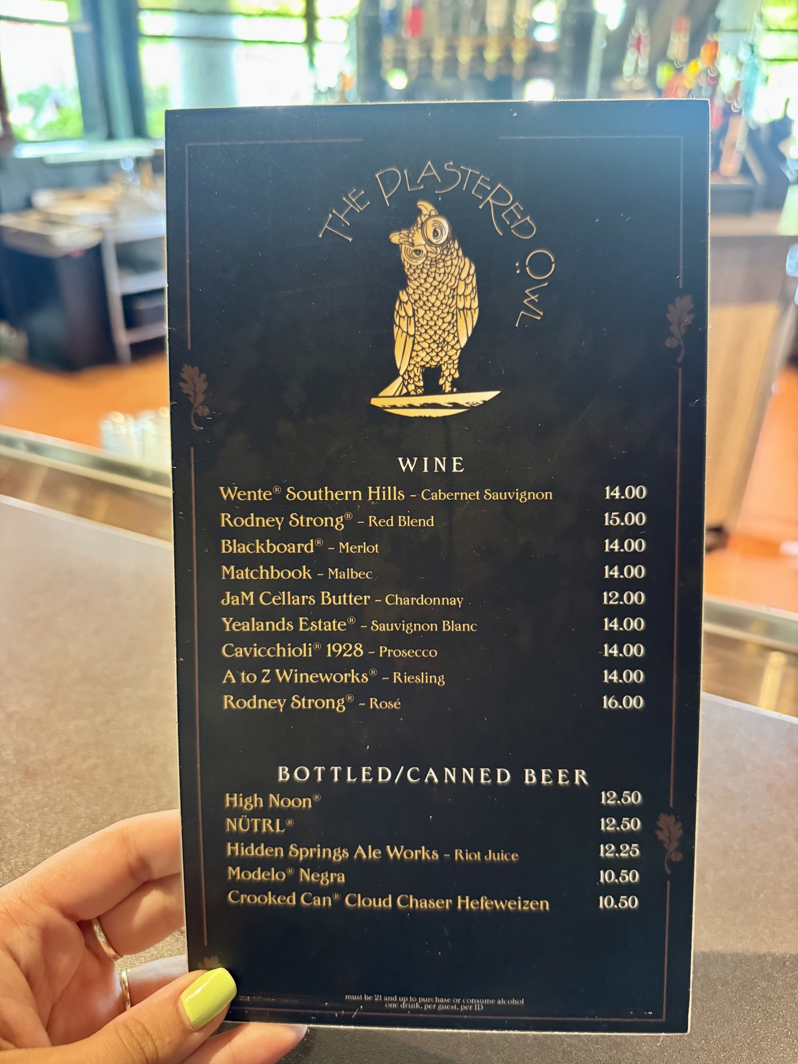 the plastered owl bar_Celestial park_epic universe 7 | UOFan