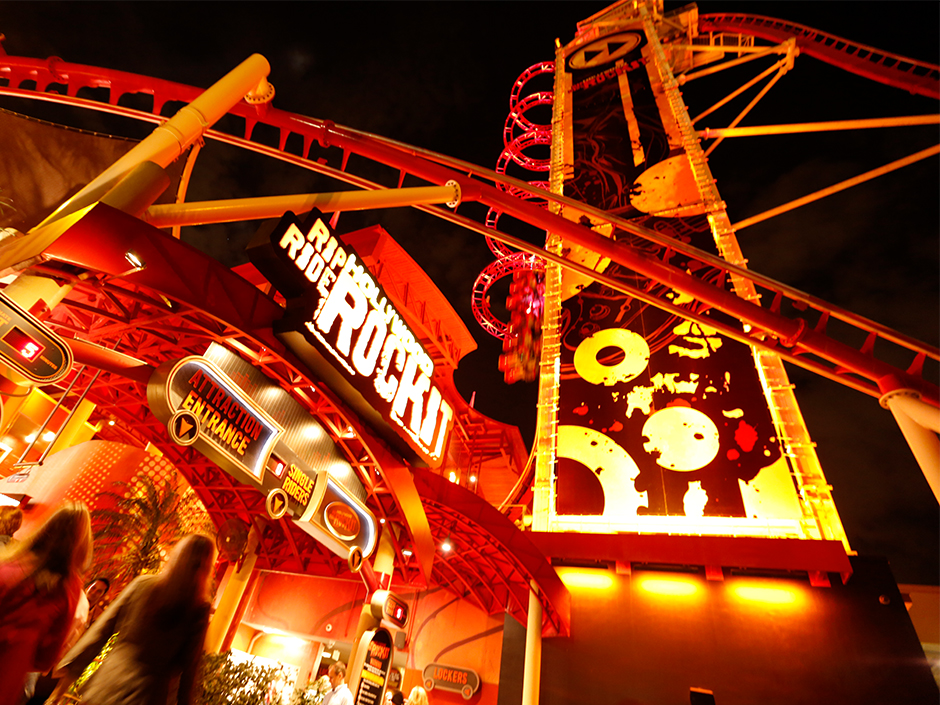 Fire Breaks Out at Universal on Closed Rip Ride Rockit